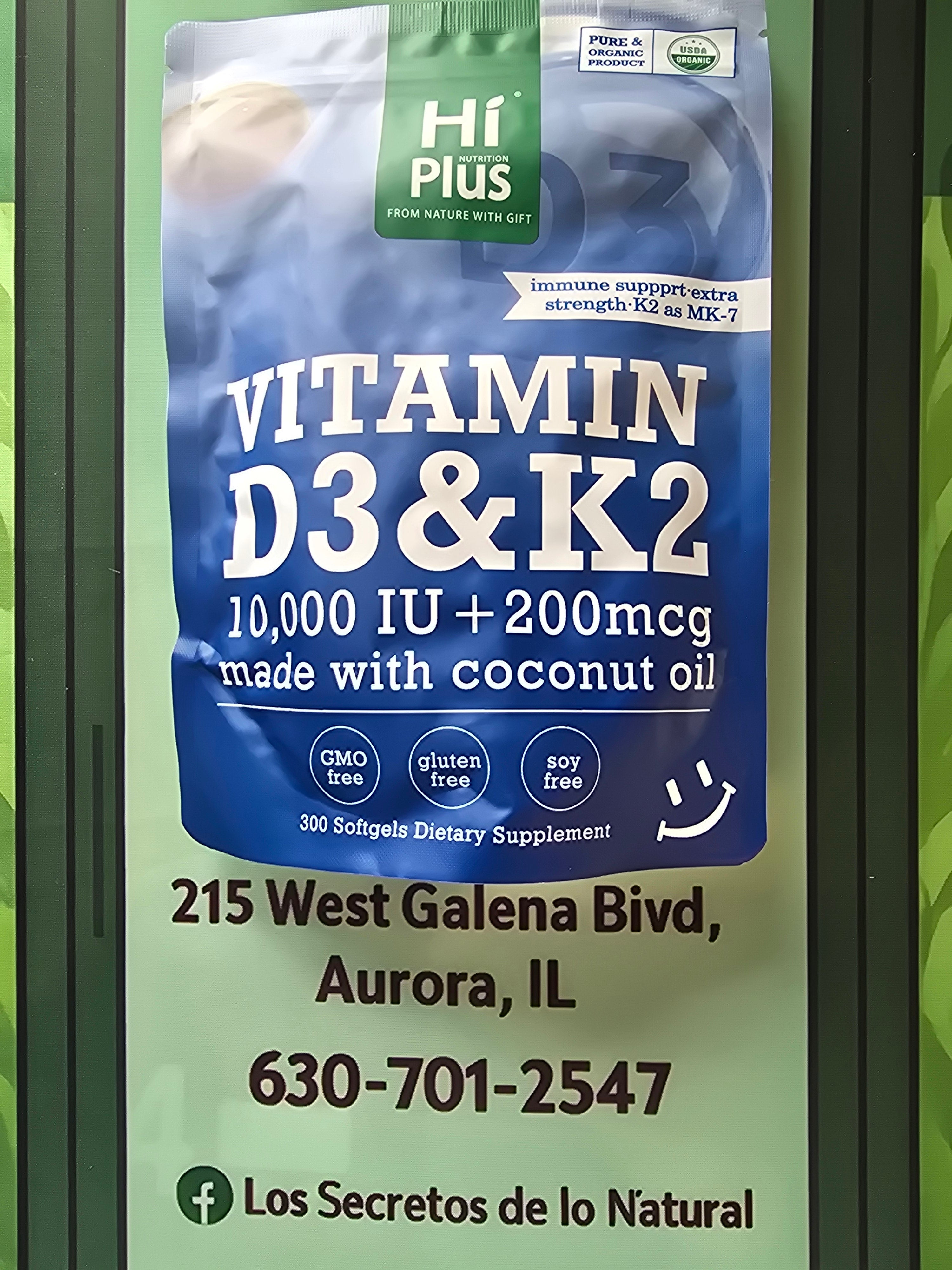 Vitamin D3 & K2 – Lossecretos de lo Natural